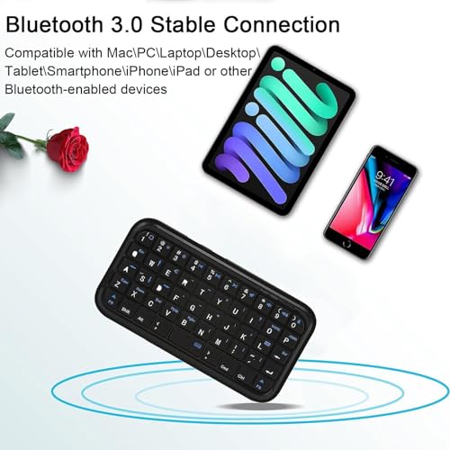 LIKE SHOW Bluetooth Keyboard Super Mini Keyboard Bluetooth 3.0 ...