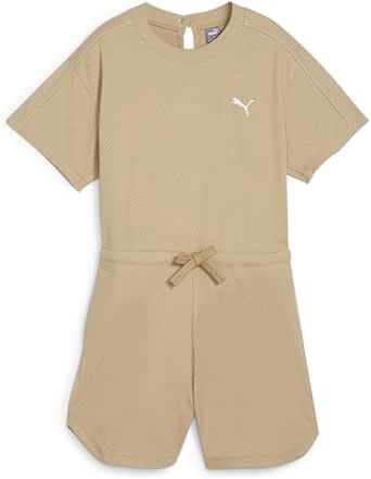 Amazon.com: PUMA Womens Her Short Jumpsuit Casual Comfort Technology ...