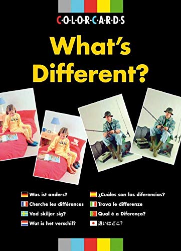 What's Different?: Colorcards: Speechmark: 9780863883958: Amazon.com: Books