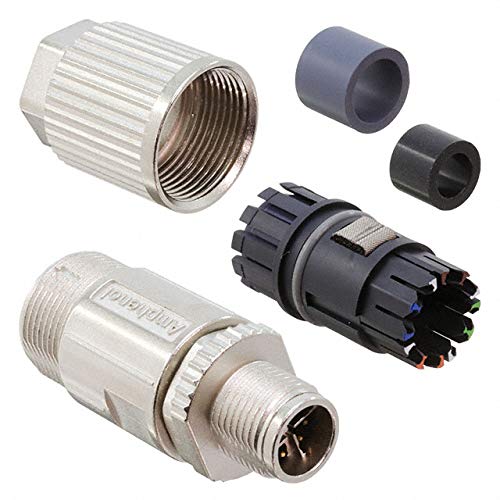 Circular Connector Plug - Male Pins - 8 Position - 0.5A 50VAC/60VDC ...