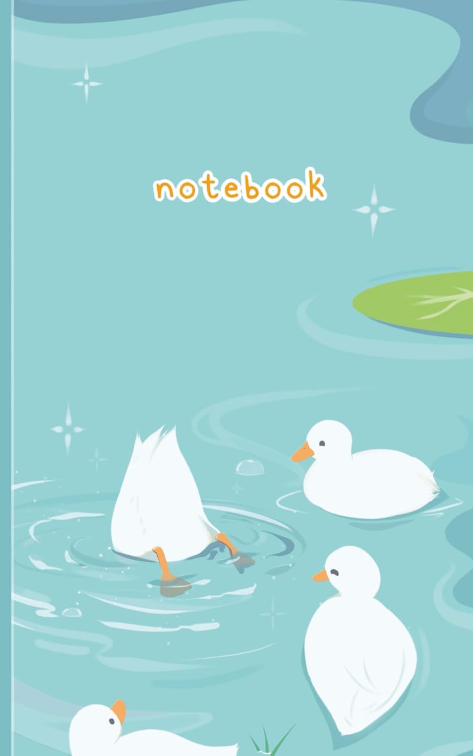 Amazon.com: Blank Notebook: Cute Ducks Dotted Notebook | 5 x 8 inches ...