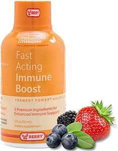 Amazon.com: Enhanced Immune Fast Acting Immune Boost, Berry Flavor (2 ...