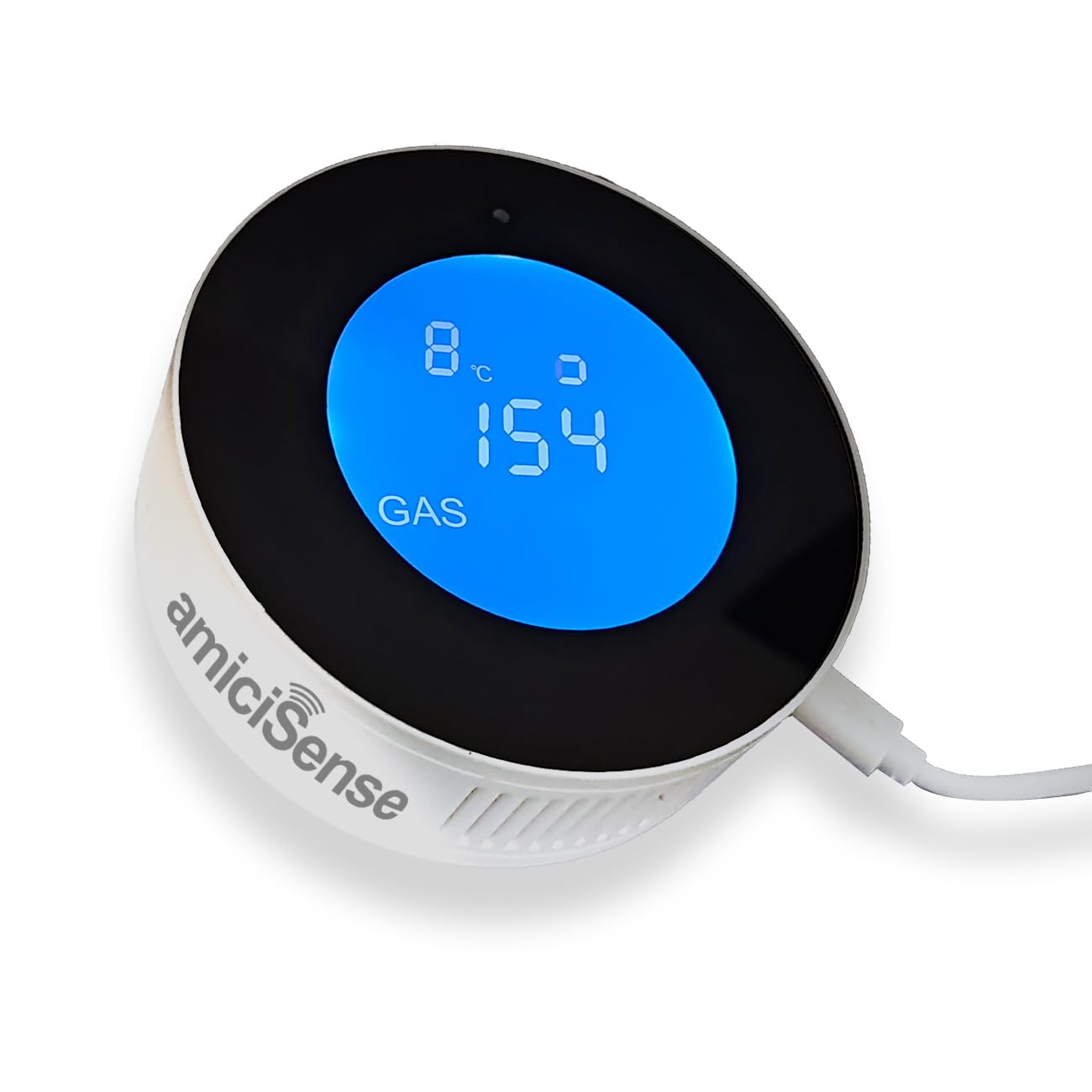 amiciSense WiFi Flammable Gas Leak Detector, SmartLife App Compatible ...