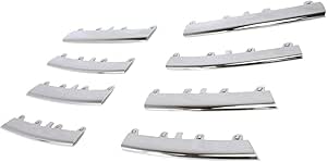 Amazon.com: GRALES Set of 8 Grille Trims Grill Lower Chrome 11069787 ...