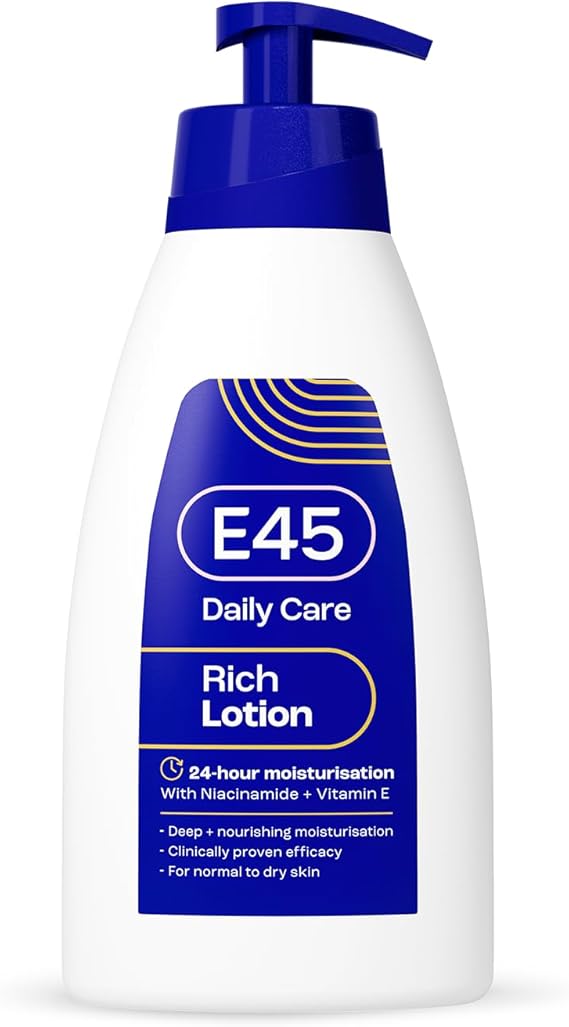 E45 Rich Skin Lotion 400 ml – E45 Moisturising Lotion with Evening ...