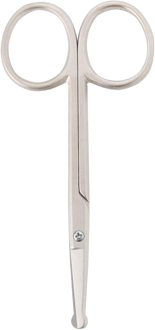 Muji Stainless Steel Safety Nasal Scissors, 90 mm Length – BigaMart