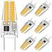 G8 LED Bulb 3W, 20W-25W Halogen Equivalent, Dimmable, T4 JCD Type Bi ...