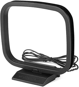 Amazon.com: AM Loop Antenna with 2 Pin Bare Wire Compatible with ...