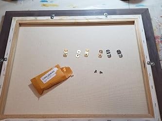 Canvas Offset Clips 1/4 Inch 10/Pkg - Art Frame Parts And Sections ...