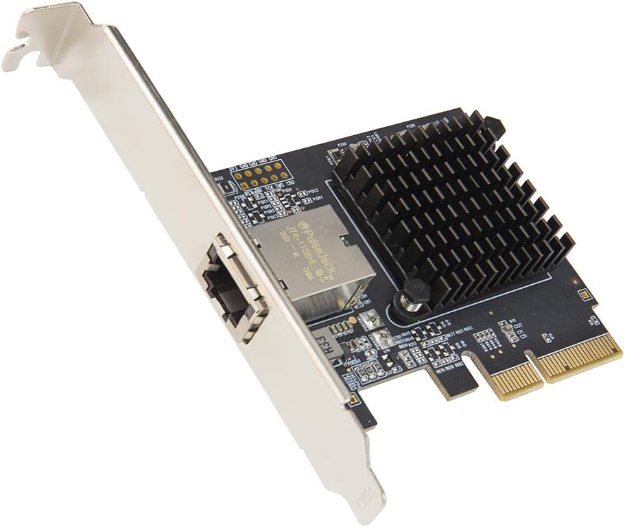 Amazon.com: 1 Port 10 Gigabit Ethernet Network Card - PCIe x4 10Gb ...