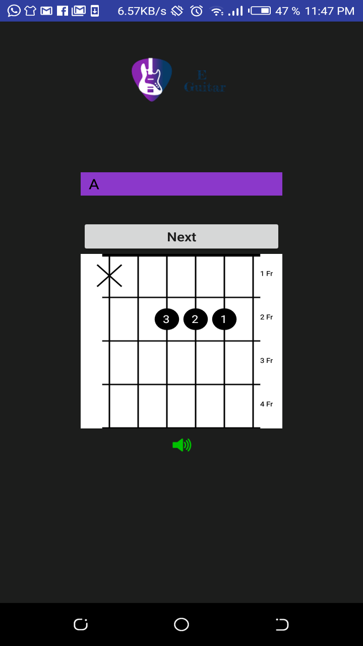 Aplicación guitar chords finder en Amazon Appstore