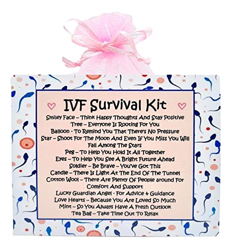IVF Survival Kit ~ Unique Sentimental Novelty Gift & Greetings Card ...