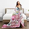 Amazon.com: Kawaii Cartoon Blanket 50"*40" Super Soft Flannel Kitty ...