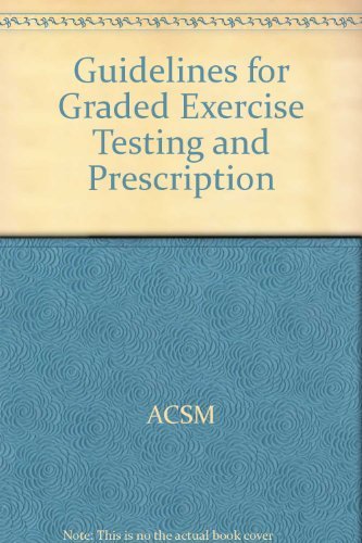 Amazon.co.jp: Guidelines for Graded Exercise Testing and Prescription ...