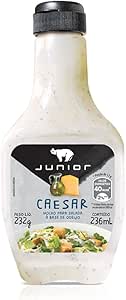 Molho Caesar Junior Kerry 232g Frasco 236ml | Amazon.com.br