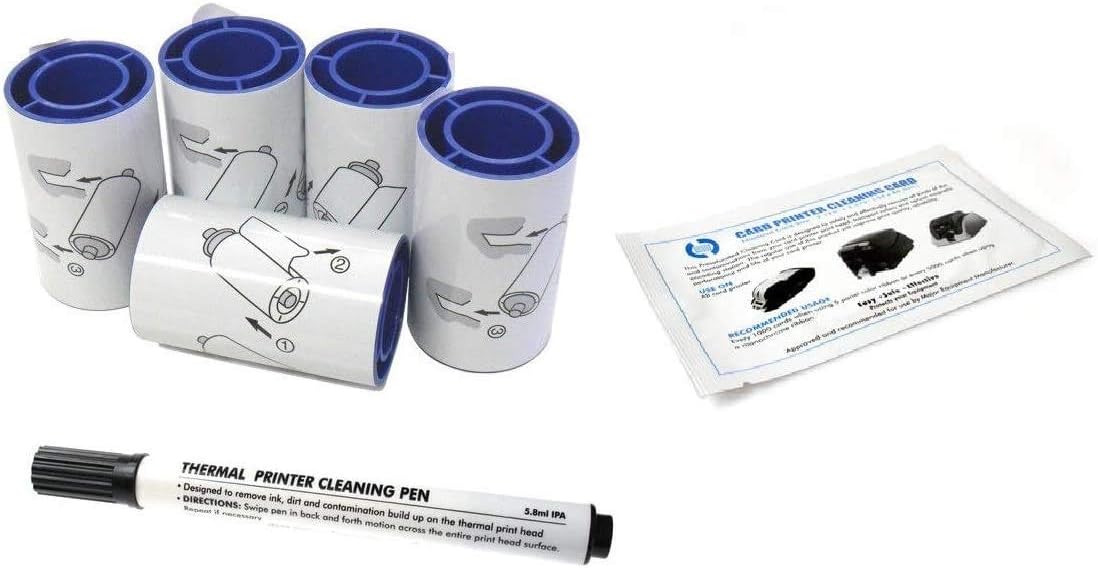 Datacard Badge/Card Printer Cleaning Kit - Includes Rollers & Pen ...