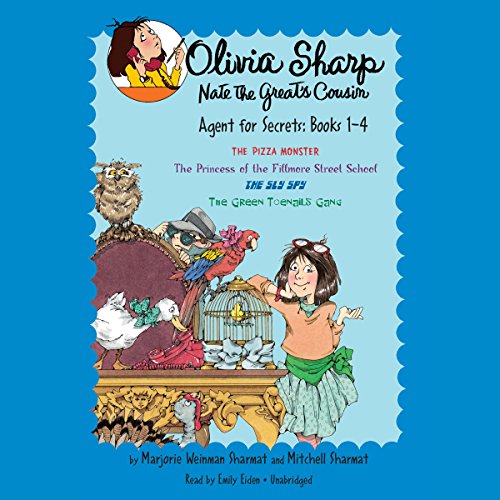 Amazon.com: Olivia Sharp: Agent for Secrets: Books 1-4: The Pizza ...