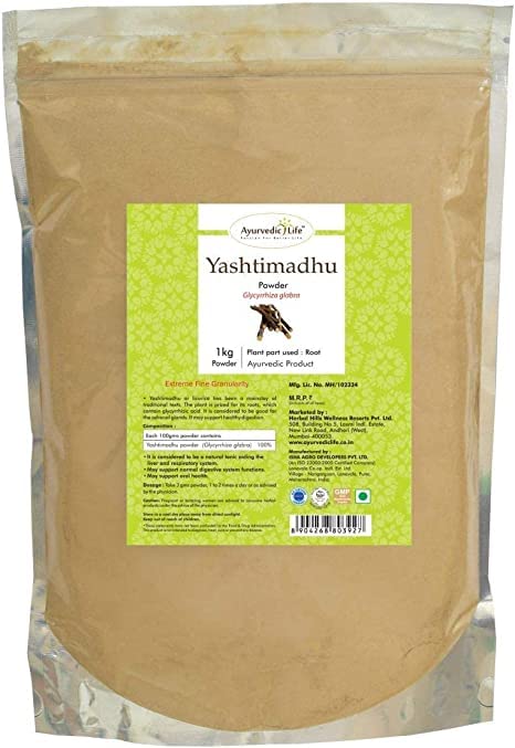 Amazon.com : Flacon Yashtimadhu Powder - 1 kg : Health & Household