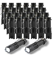 KunHe Small Rechargeable Flashlights, Mini LED Pocket Flashlight ...