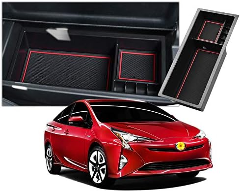 Amazon.com: CDEFG Center Console Accessory Organizer for Prius 2016 ...
