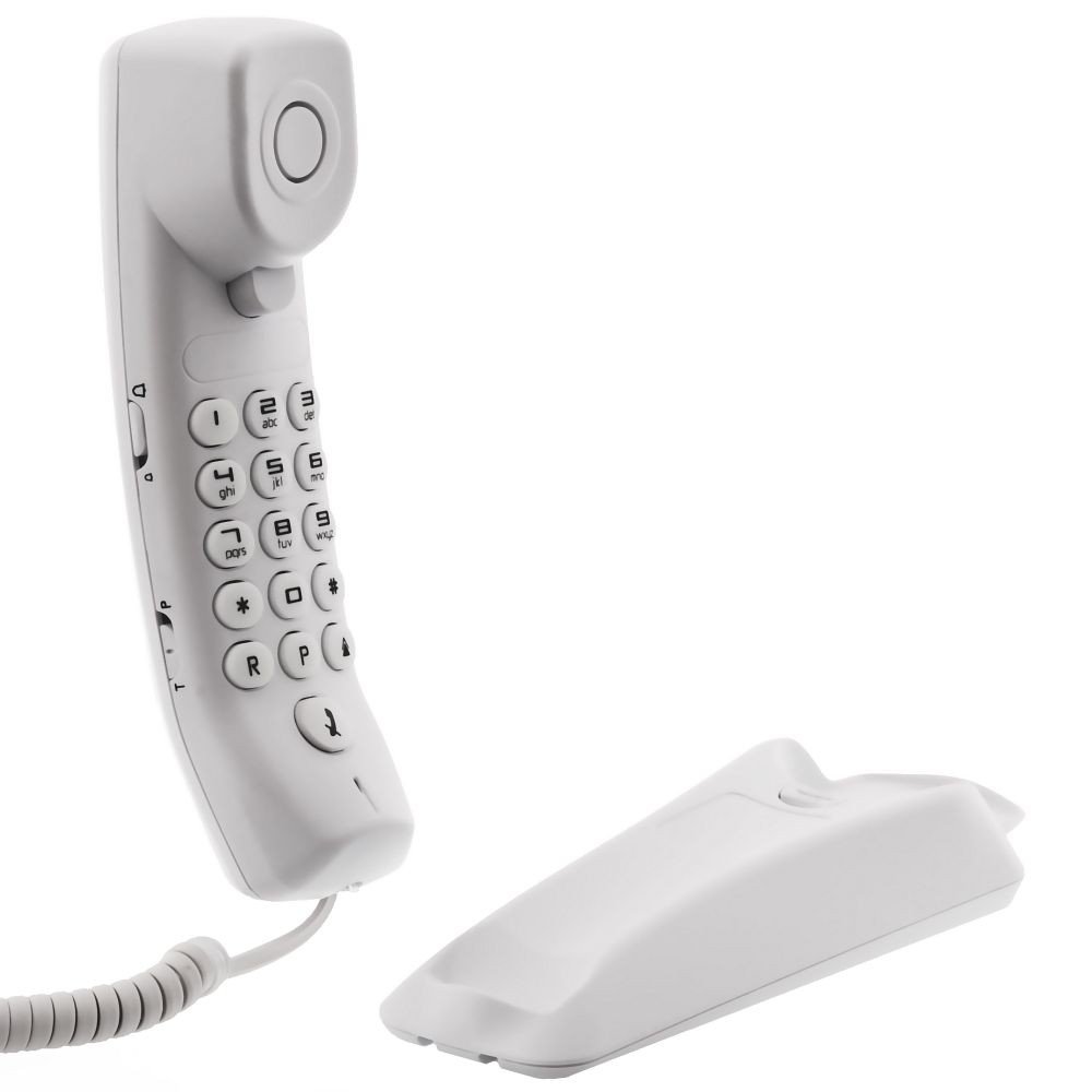 Alcatel Temporis 10 weiss schnurgebundenes analog Telefon: Amazon.de ...