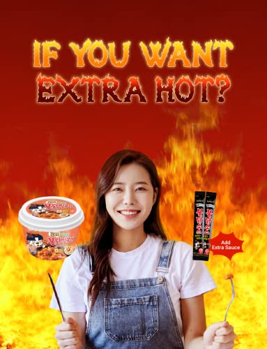 Rose Buldak Topokki Korean Instant Rice Cake Tteokbokki Sweet and Hot ...