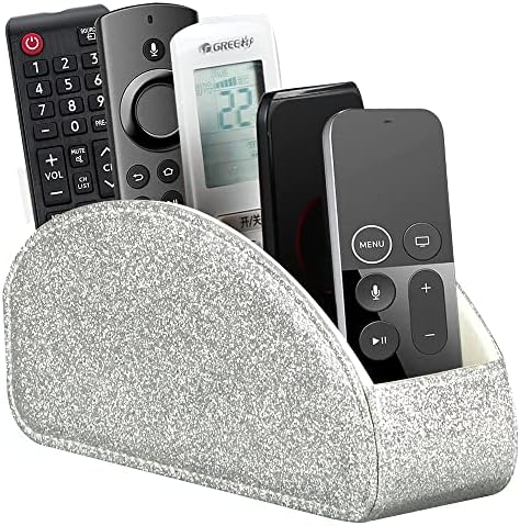 Amazon.com : Arniche Leather Remote Control Holder with 3 ladder-shaped ...