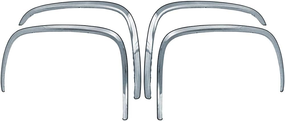 Amazon.com: Upgrade Your Auto Chrome Stainless Steel Fender Trim for ...