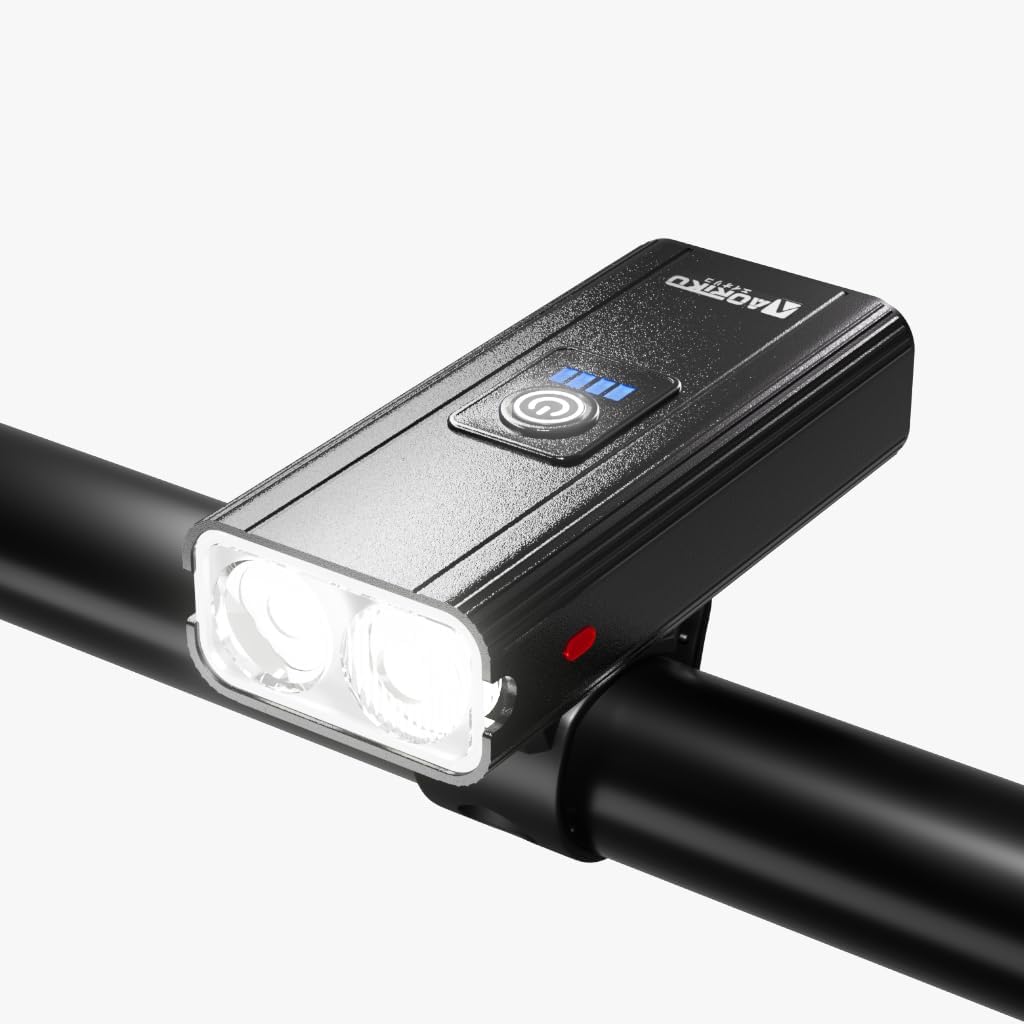 Amazon.com : Aoriko Bike Light, Waterproof Safety Bike Light, 6 dimming ...