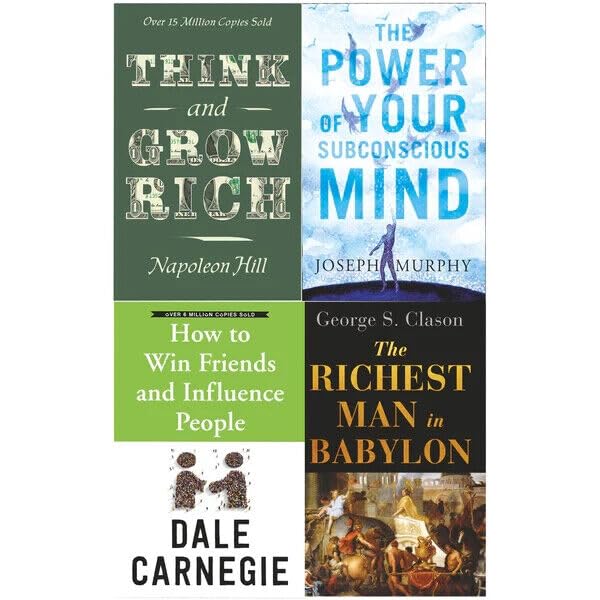 Self Help, Success and Wealth 4 Books Collection Set - How to Win ...