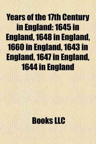 Amazon.co.jp: Years of the 17th Century in England: 1645 in England ...