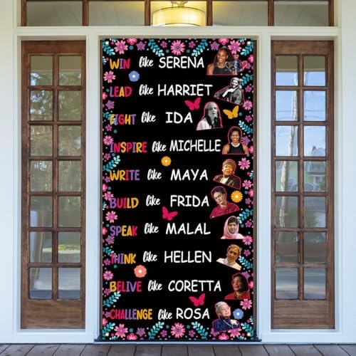 Amazon.com: Women's History Month Decorations National Women's Day Door ...