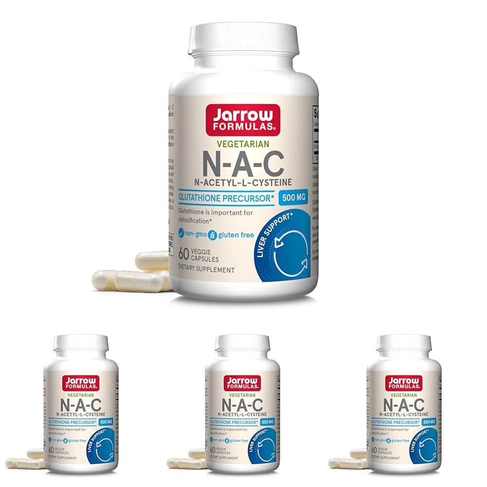 Jarrow Formulas N-A-C 500 mg - Antioxidant Amino Acid Supplement ...