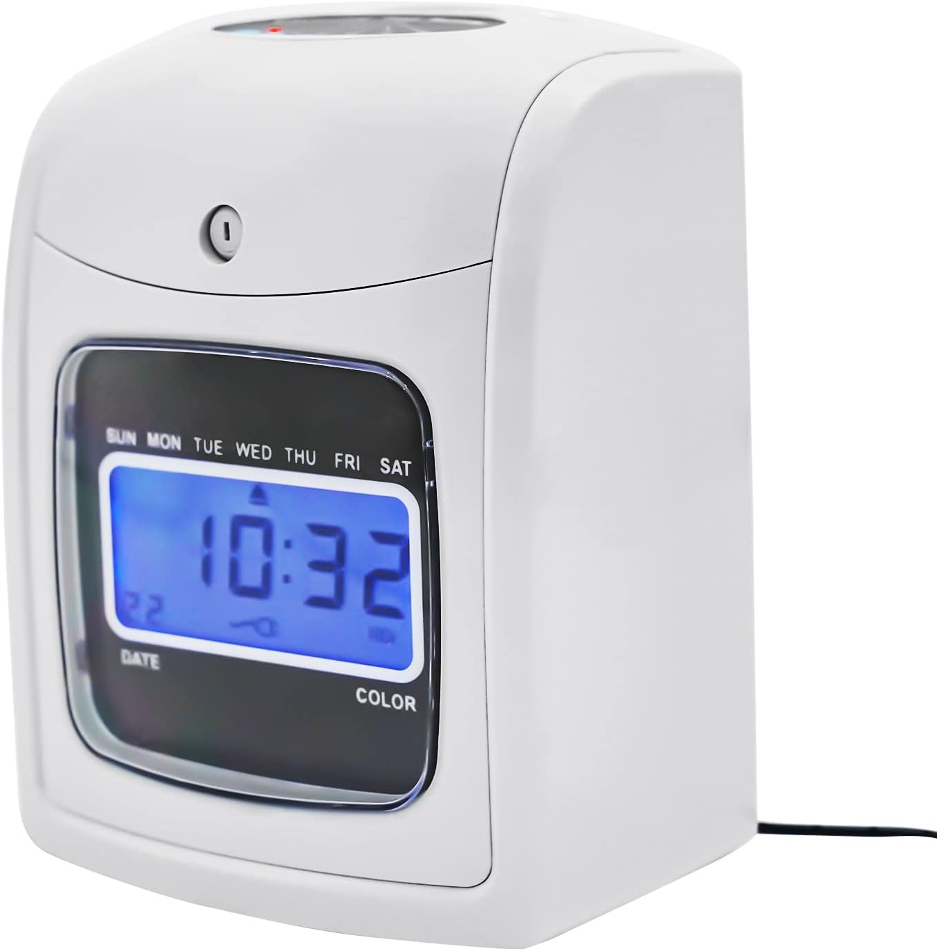 Amazon.com: LGODDYS Digital Time Clock and Date Stamp with 50 Time ...