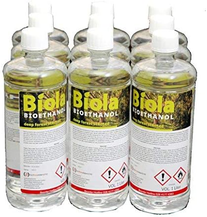 BIOLA ‘DEEP Forest’ Fragrance BIO-Ethanol (9, 9 Liter) : Amazon.co.uk ...