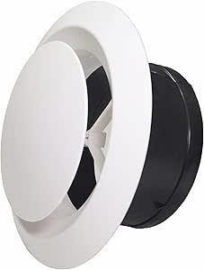 3 Inch Adjustable Air Vents, ABS Soffit Vent Round Soffit Air Vents ...