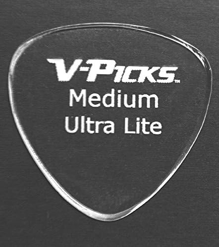 Amazon.com: V-PICKS Medium Round Ultra Lite Guitar Pick : Musical ...