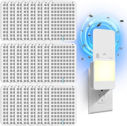 Amazon.com : Fruit Fly Traps for Indoors, 2 in 1 Plug in Bug Catcher ...