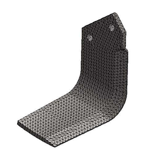 Josh Tractors J-Type Blade ROTAVATOR, with 5 Nut Bolt Included (8 ...