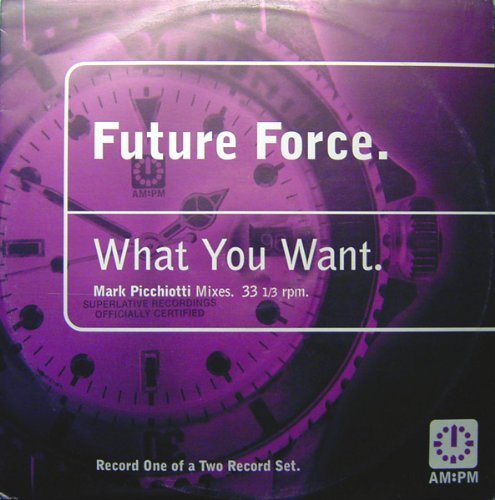 Amazon.com: Future Force - What You Want - 12 inch vinyl: CDs & Vinyl