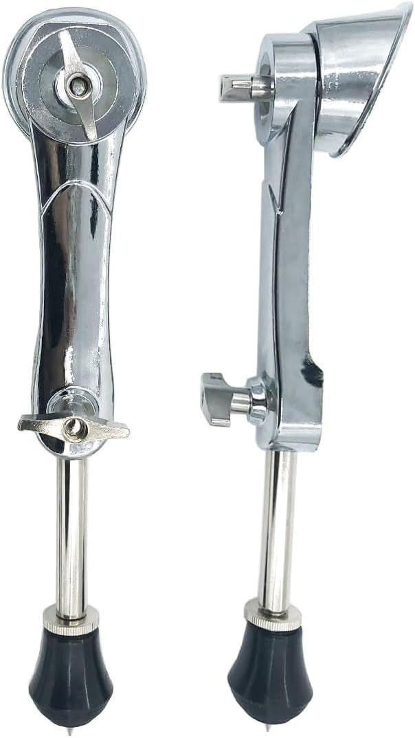Amazon.com - TUOREN 1 Pair Bass Drum Spurs Legs 360° Adjustable ...
