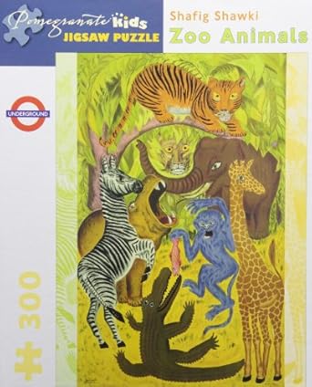 Zoo Animals: Shafig Shawki 300-piece Jigsaw Puzzle JK026 : Buy Online ...