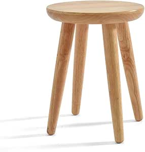 Amazon.com: Footstools Round Solid Wood Foyer Shoes Shoe Creative Home ...
