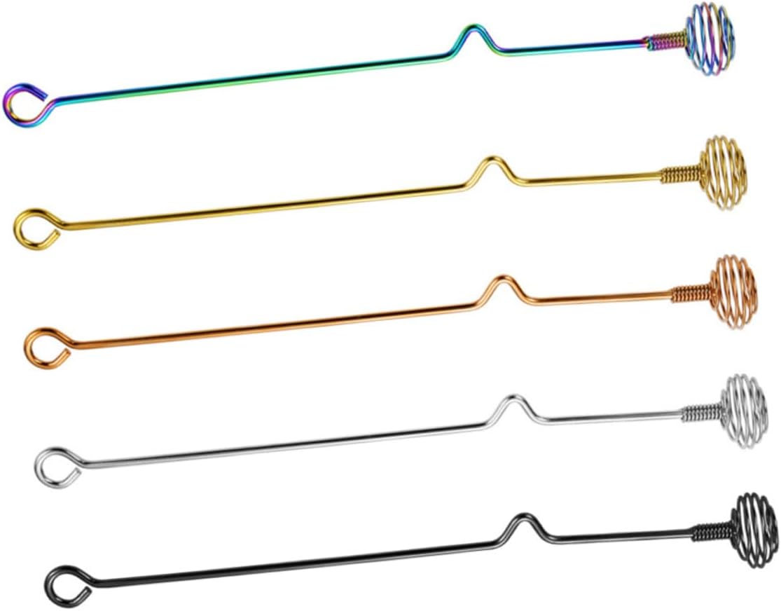 Amazon.com: OKUMEYR Stainless Steel Stirring Rods 5pcs Honey Sticks for ...