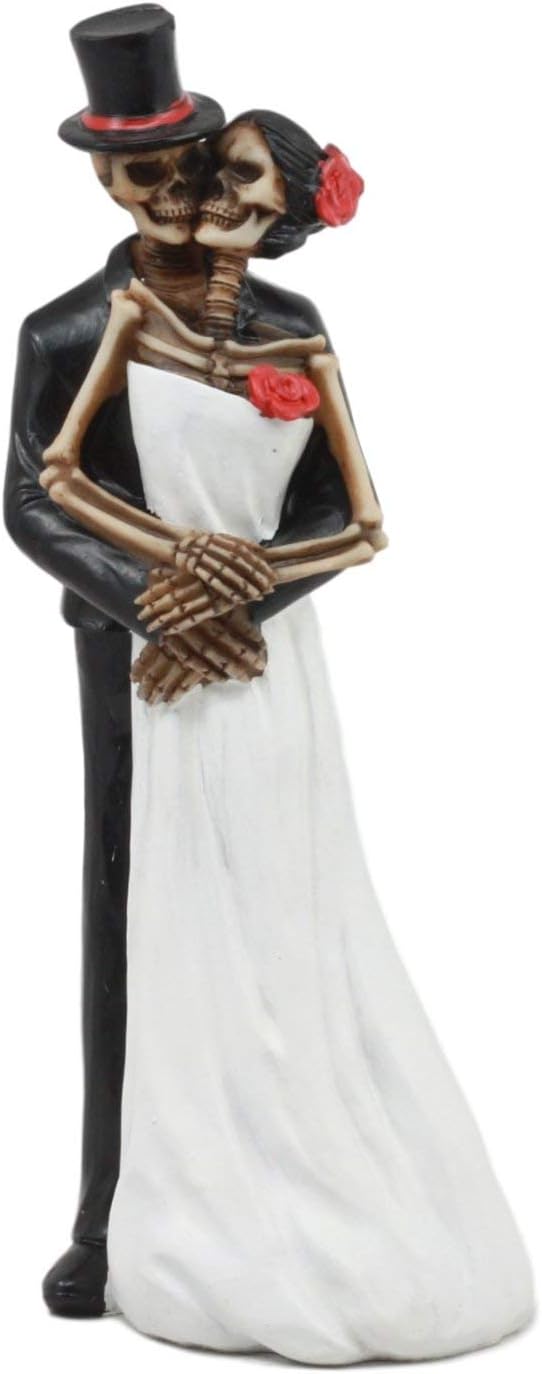 Amazon.com: YTC Summit International Love Never Dies Skeleton Wedding Couple Bride and Groom ...