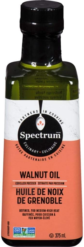 Spectrum Walnut Oil Refined, 375 ml : Amazon.ca: Grocery & Gourmet Food