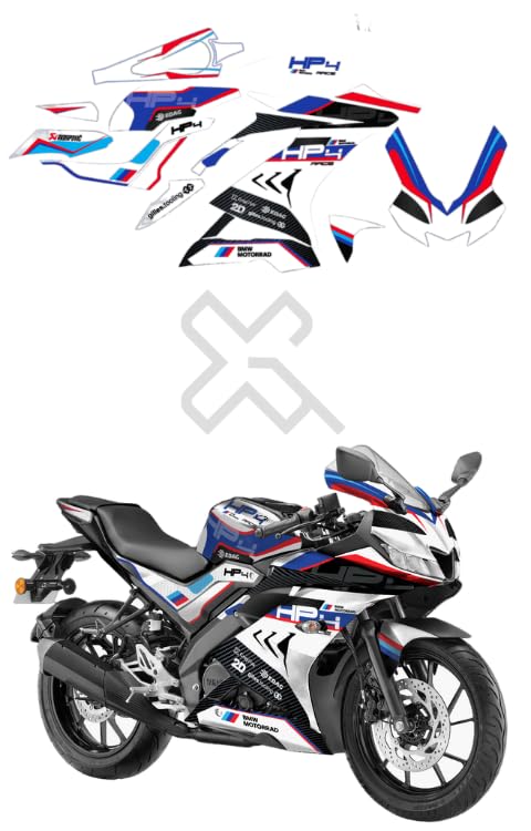 Grayfixx HP4 Sticker Full Body Sticker for R15 V3 and R15S : Amazon.in ...