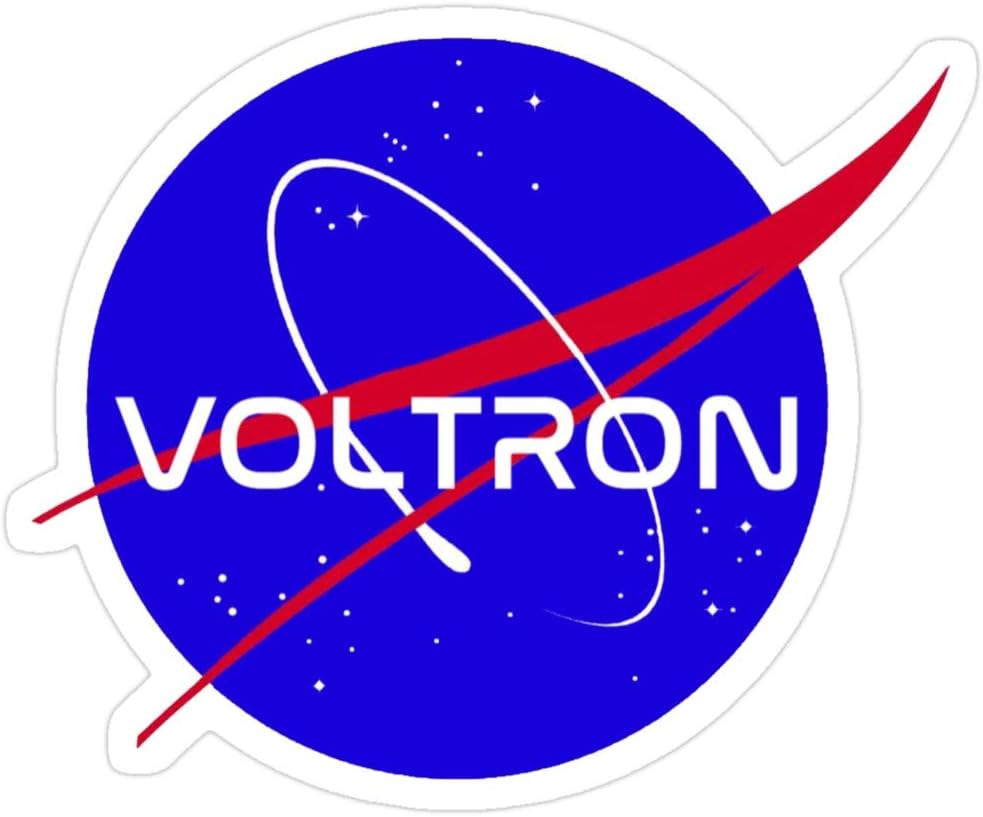 Amazon.com: Jess-Sha Store 3 PCs Stickers Voltron NASA Logo, NASA ...