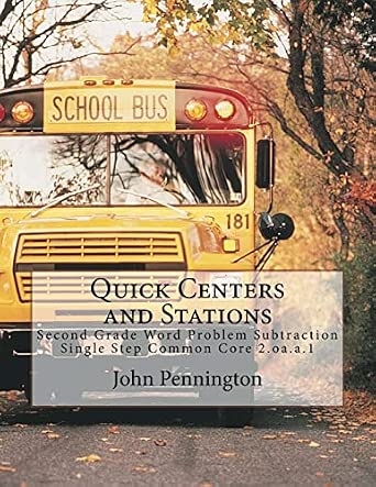 Amazon.com: Quick Centers and Stations: Second Grade Word Problem ...