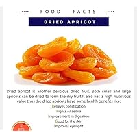 Dry Fruit Hub Premium Jumbo Dried Seedless Apricot, Turkel, Turkish ...